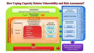 Concept of disaster, hazard, vulnerability, exposure, capacity | PPTX