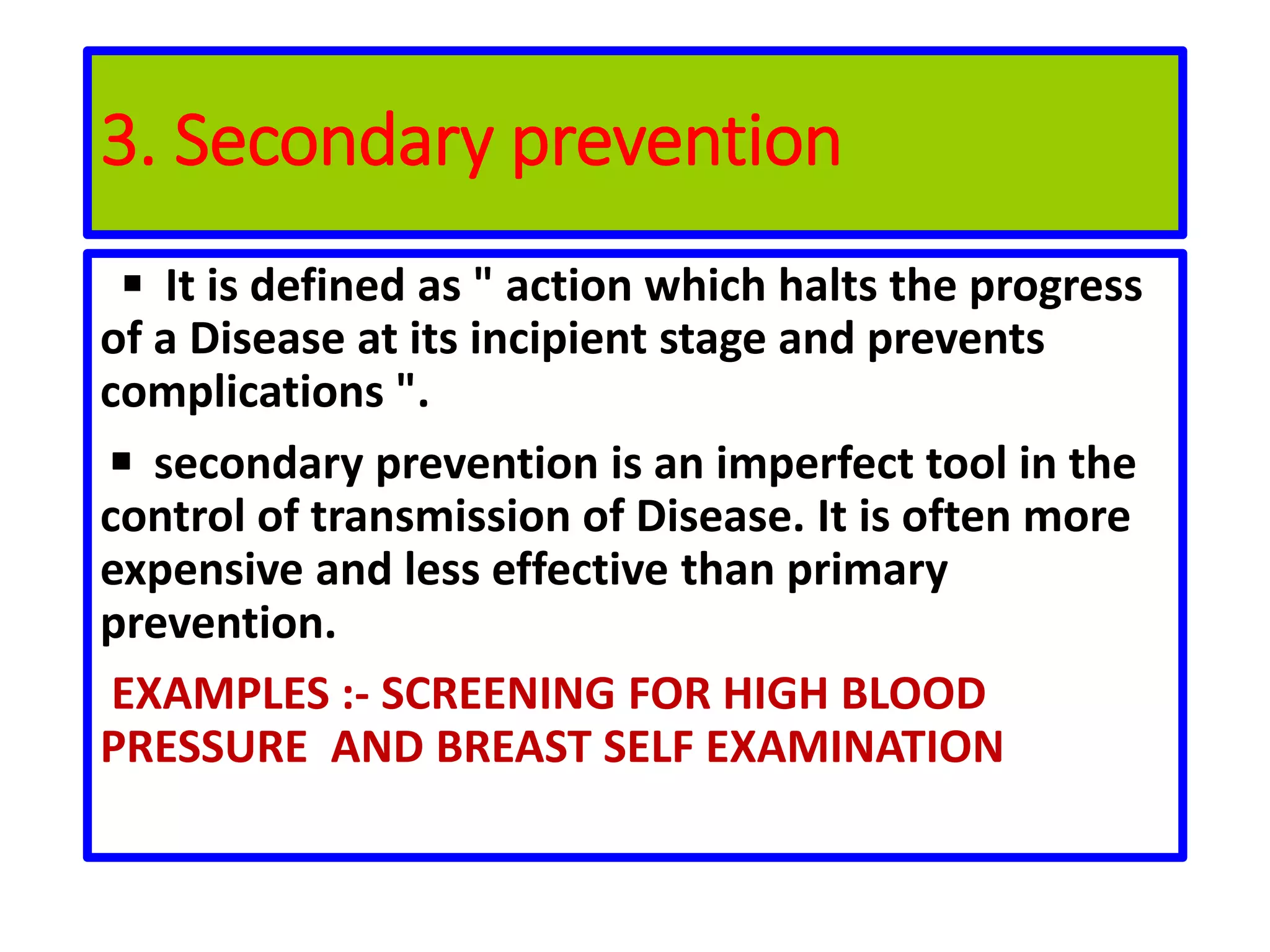 Concept of disease control and concept of disease prevention | PPTX