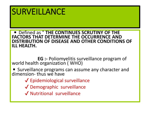 Concept of disease control and concept of disease prevention | PPT