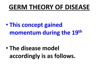 CONCEPT OF CONTROL OF DISEASE | PPTX