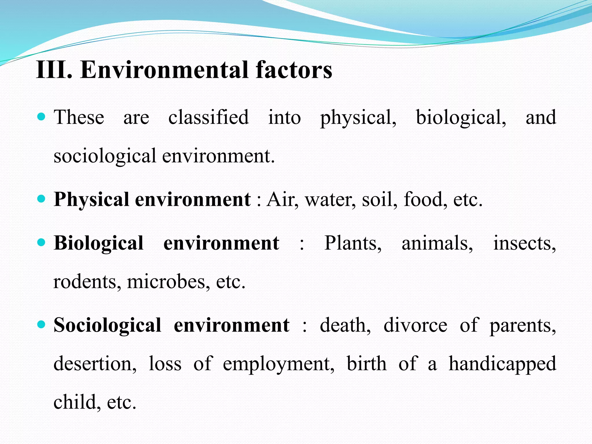 Concept of disease causation | PPTX