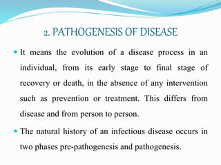 Concept of disease causation | PPTX