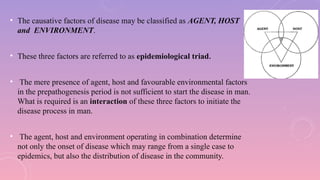 CONCEPT OF disease CAUSATION in healthpptx | PPTX