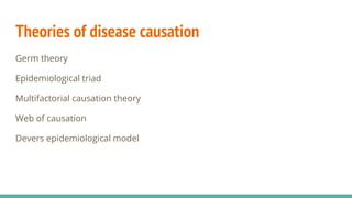 Concept of disease causation (1) | PPTX