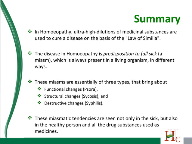 Concept Of Disease In Homoeopathy V1.2 | PPT | Diseases and Conditions ...