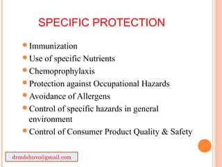 Concept of disease prevention and control 1234 | PPT