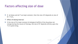 CONCEPT OF DOSING IN PATIENT THERAPEUTICS.pptx