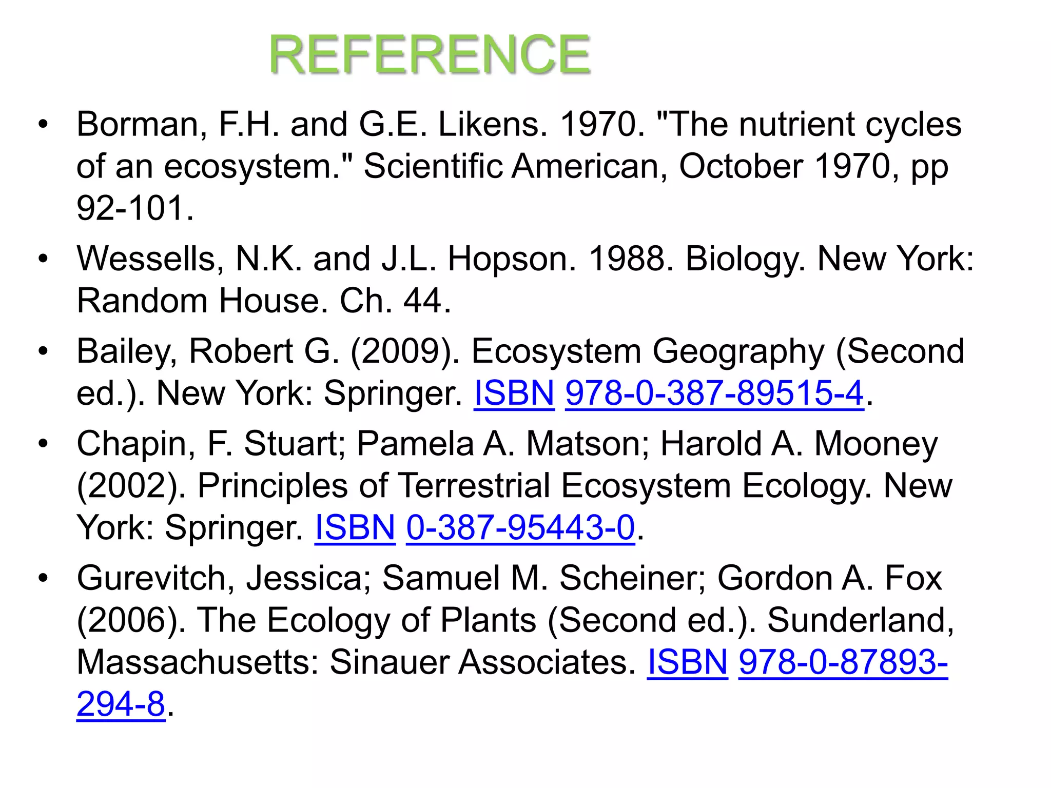 Concept of ecology and ecosystem | PPTX
