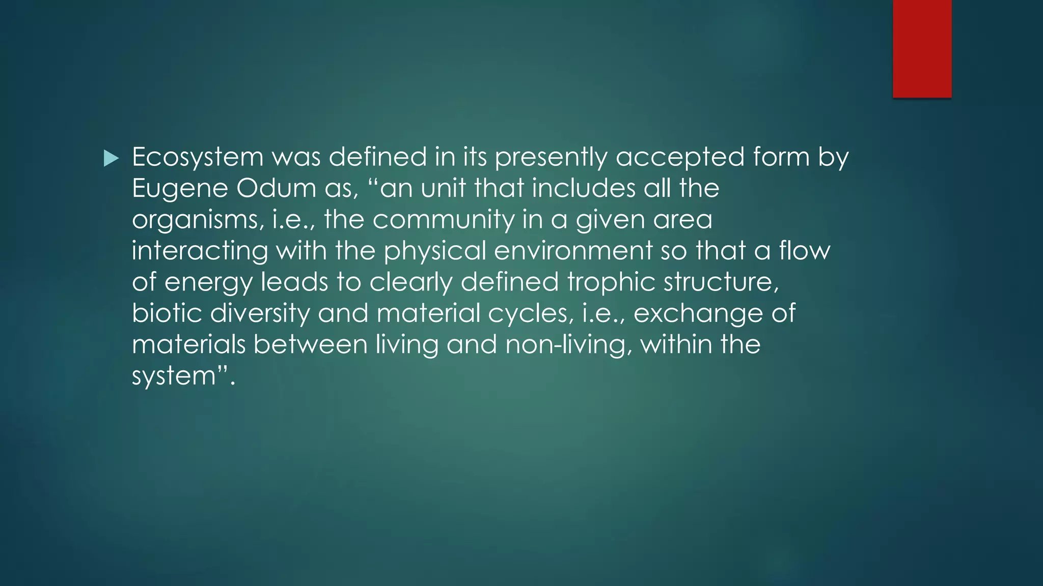 Concept Of Ecosystem Pdf