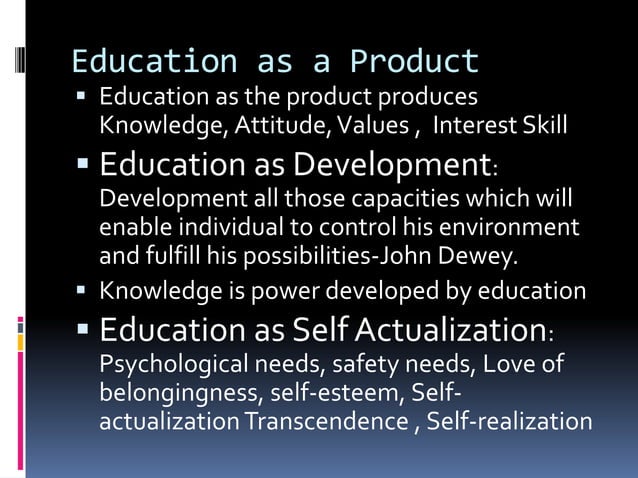 Concept of education | PPTX