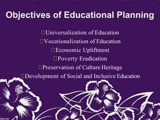 Concept of educational Planning part 2-converted.pptx | Education