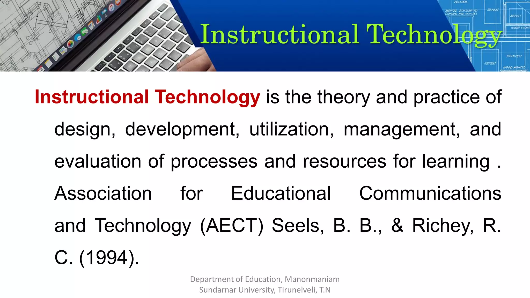 Concept of educational technology | PDF