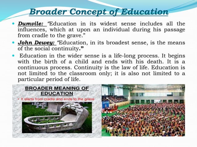 Concept of education ppt. | PPTX