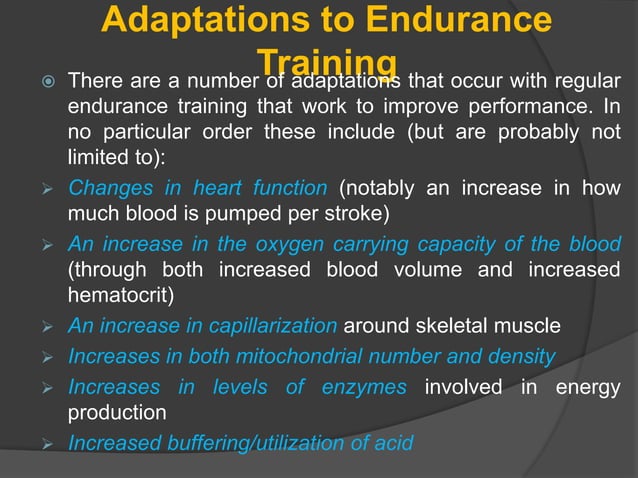 Concept of Endurance training | PPTX | Running and Jogging | Fitness ...
