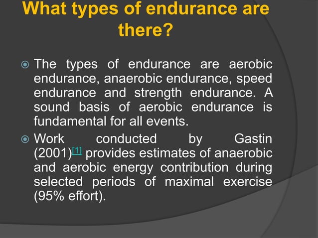 Concept of Endurance training | PPTX | Running and Jogging | Fitness ...
