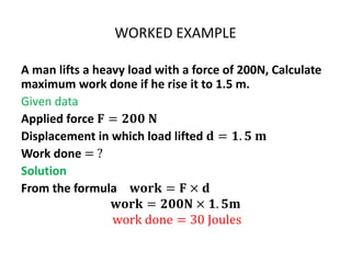 Concept of energy | PPT