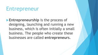 Concept of entrepreneurship | PPT