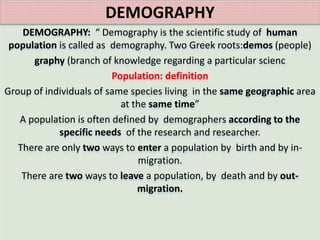 Mr Injamul Hoque (Concept of epidemiology and idea in demography and ...