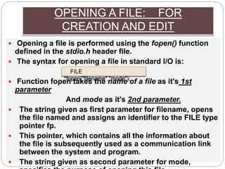 Concept of file handling in c | PPT