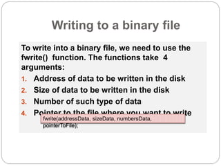 Concept of file handling in c | PPT