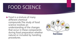 Concept of food science | PPTX