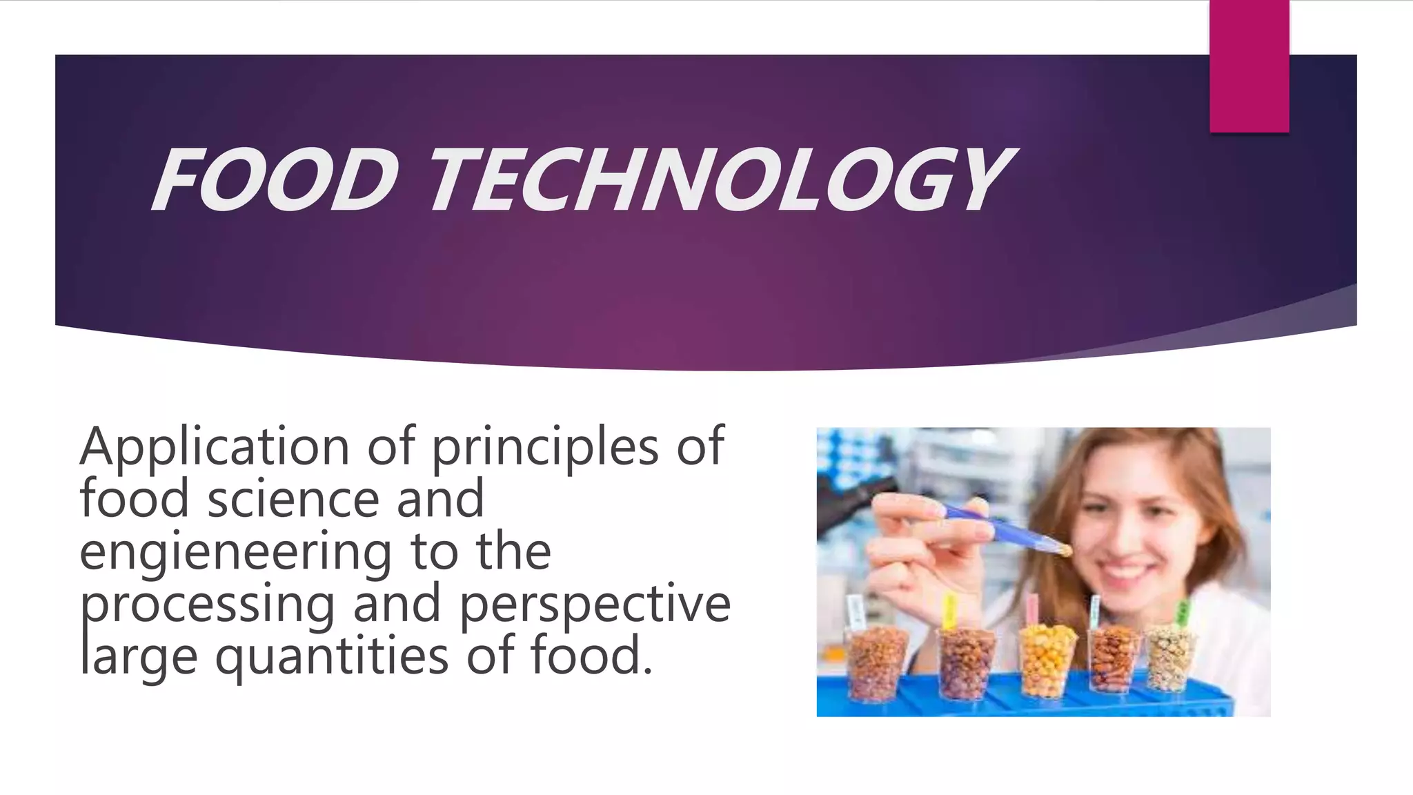 Concept of food science | PPTX