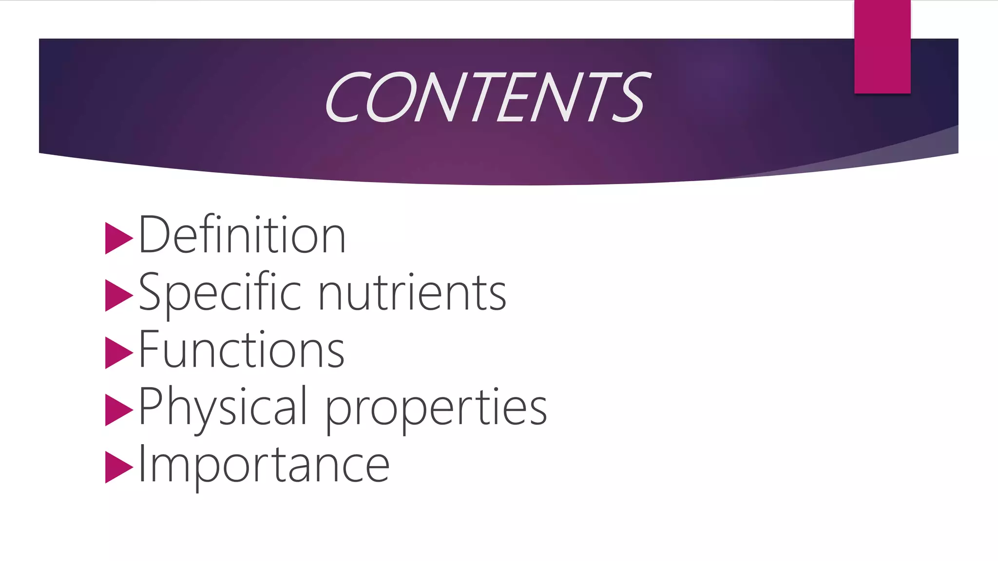 Concept of food science | PPTX
