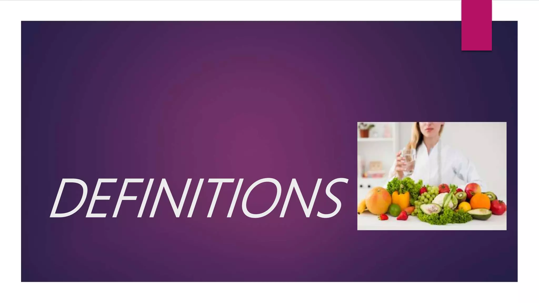 Concept of food science | PPTX