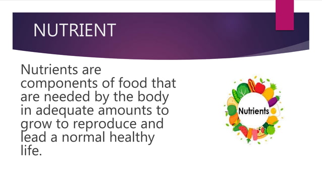Concept of food science | PPTX