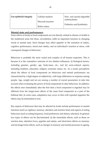 Concept of functional foods | DOC