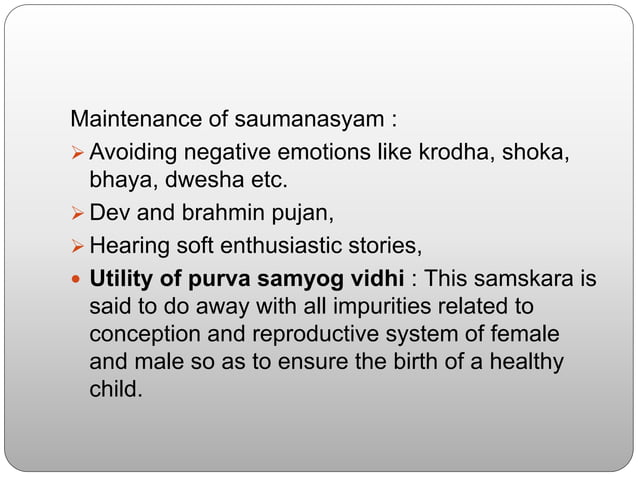 Concept of garbhadhan and garbha | PPTX | Infertility | Reproductive Health