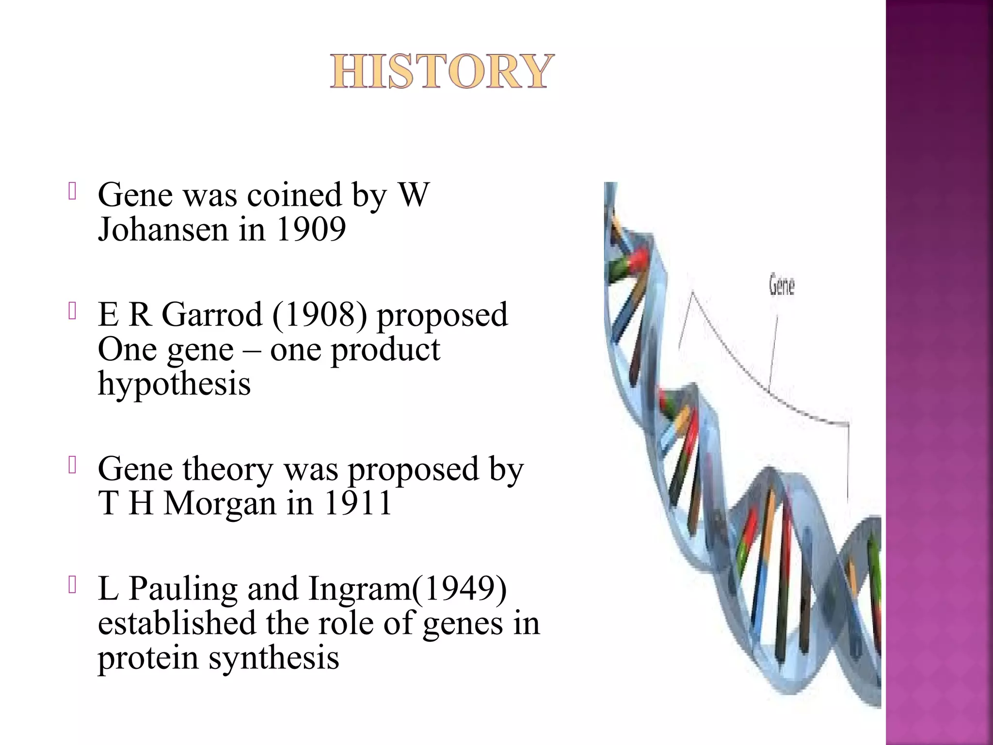 Concept of gene | PPT