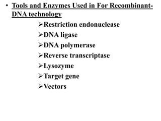 Concept of genetic engineering Nar Bahadur Khatri | PPT
