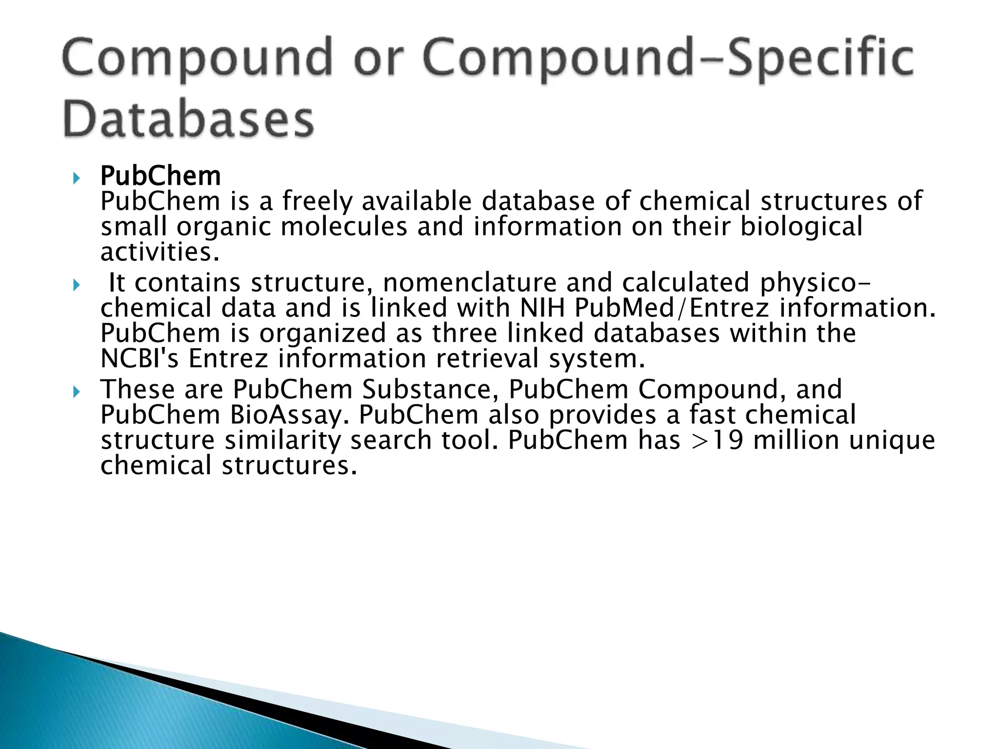 Databases pathways of genomics and proteomics | PPTX