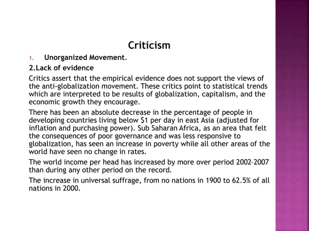 Concept of Globalization | PPT