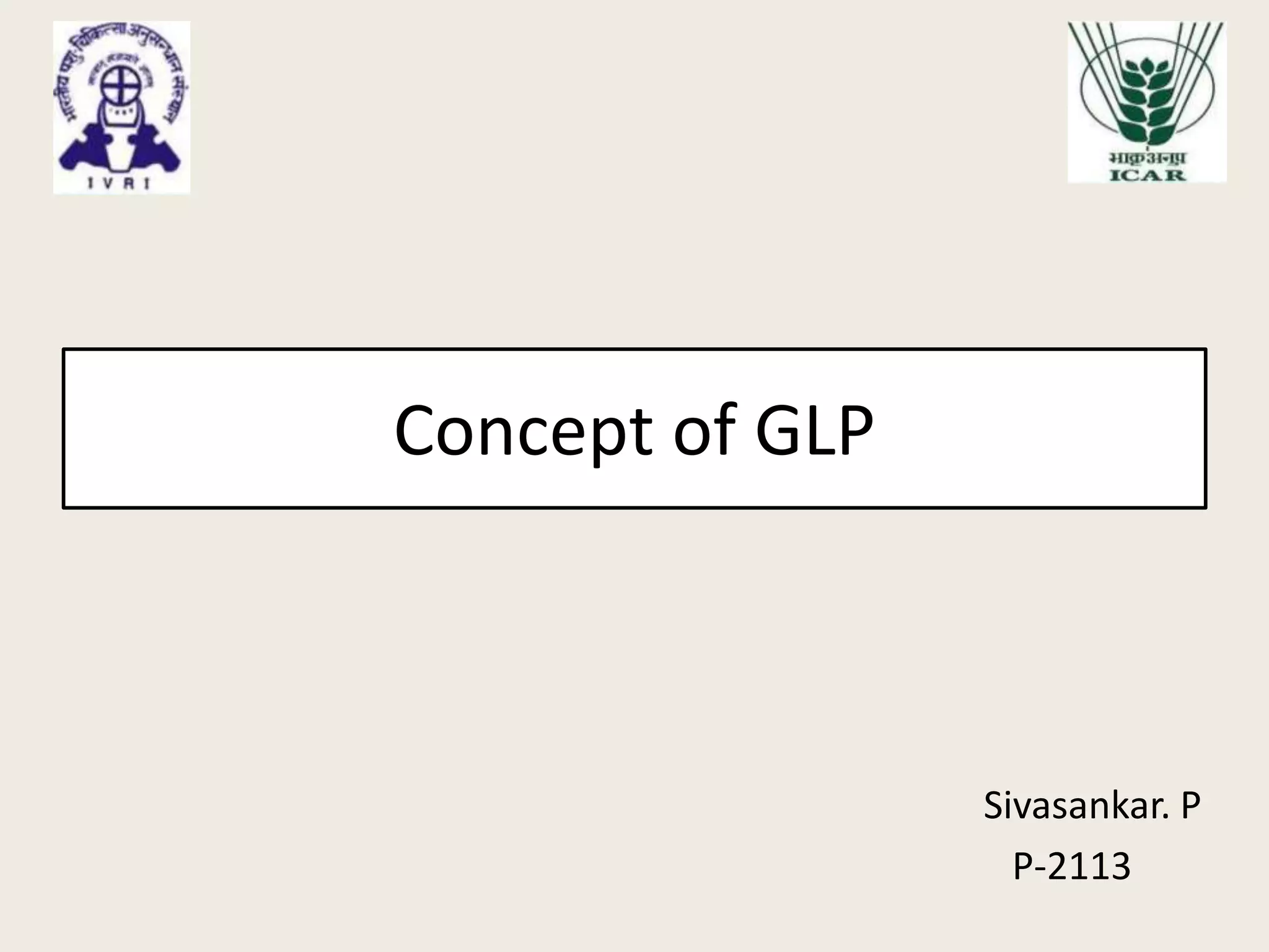 Concept of glp | PPTX