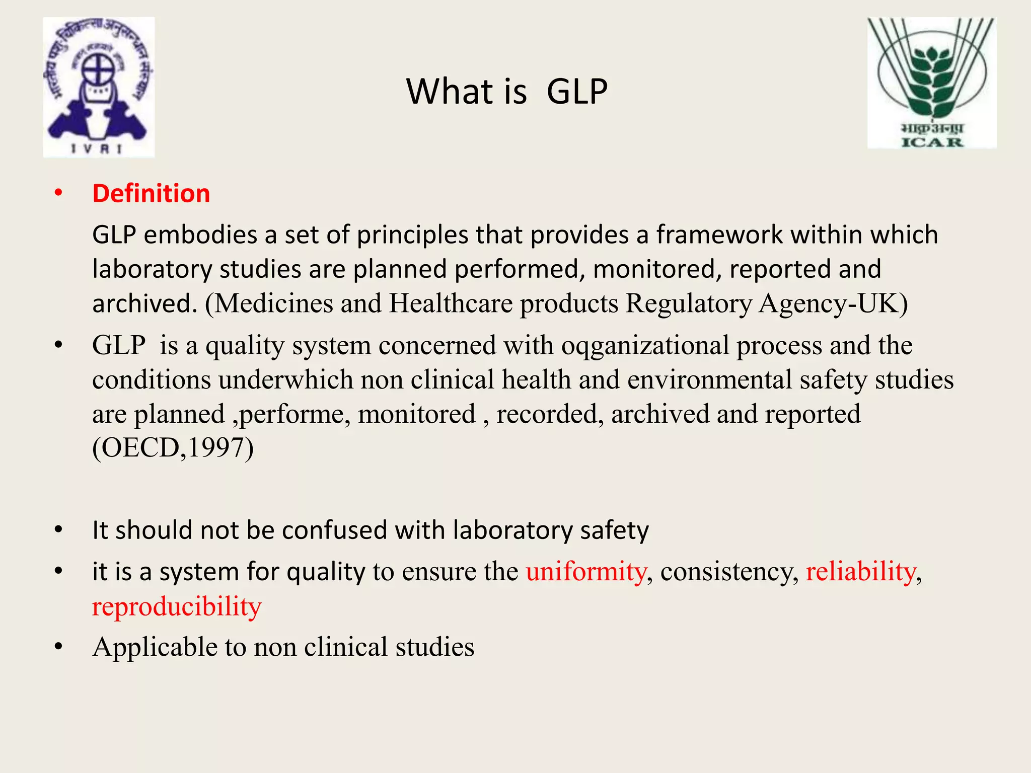 Concept of glp | PPTX