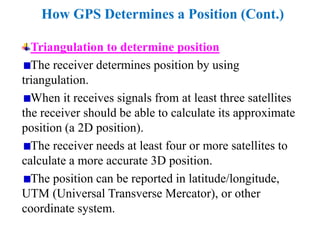 Concept of gps | PPTX