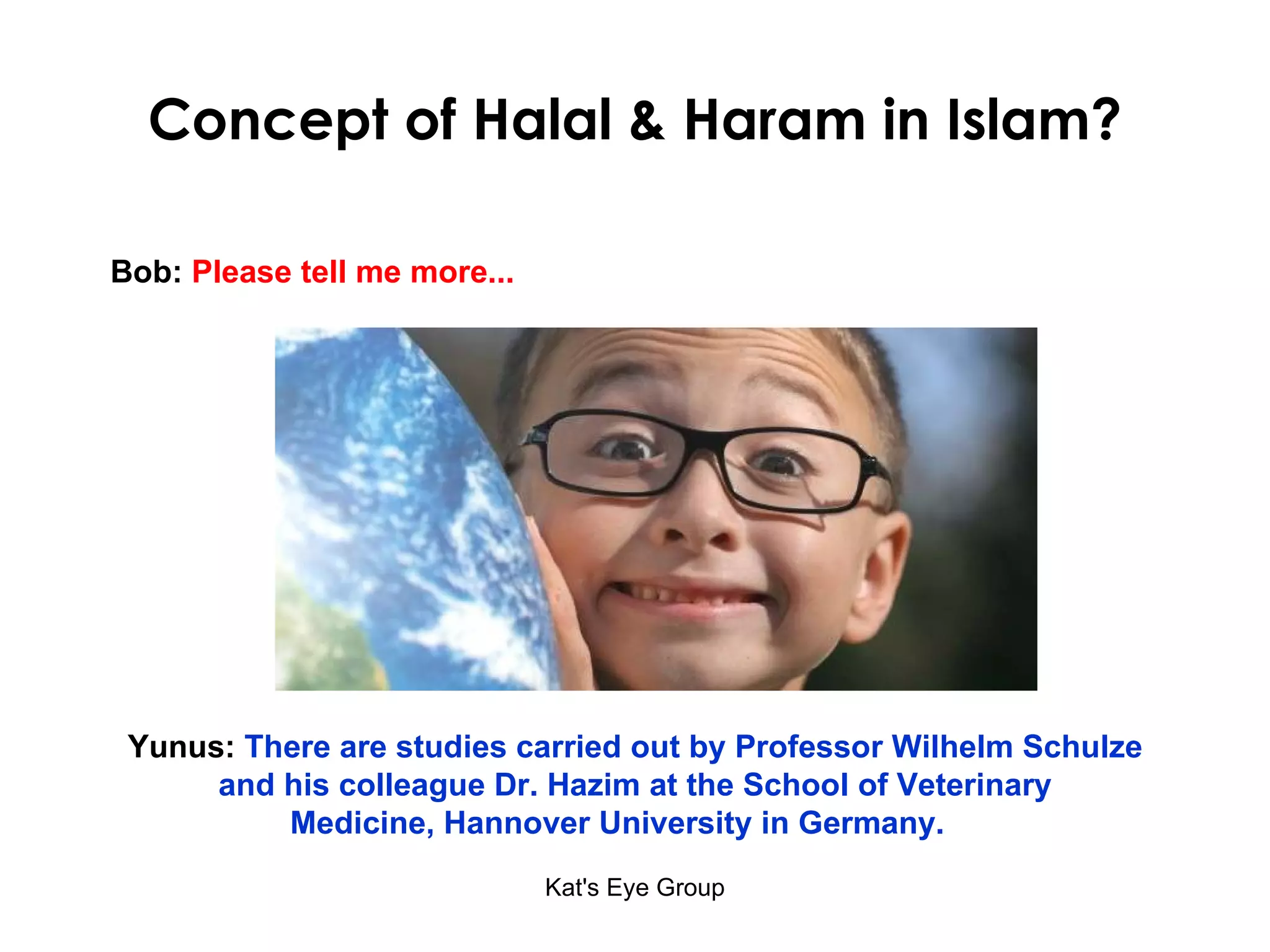 Concept of halal & haram in islam | PPS
