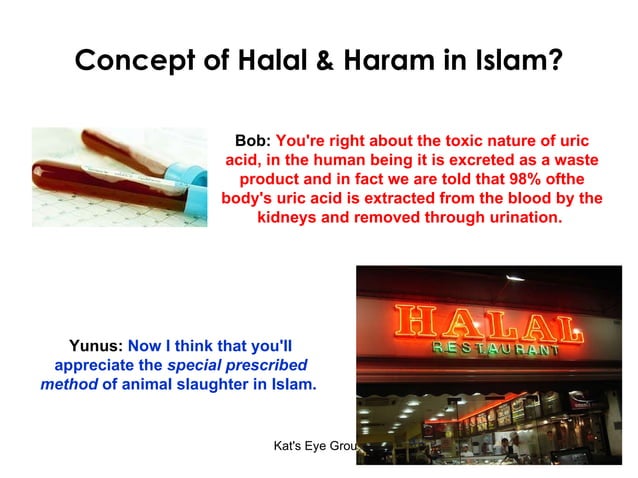 Concept of halal & haram in islam | PPS