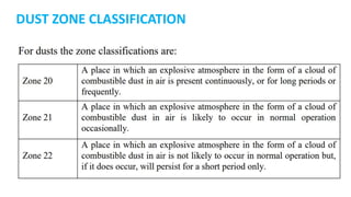 Concept of hazardous area classification. | PPTX