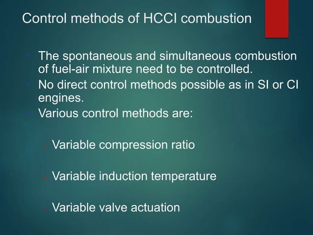 Concept of hcci engines, hybrid engines, twin spark engine, electric ...