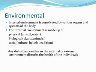 Concept of health | PPTX