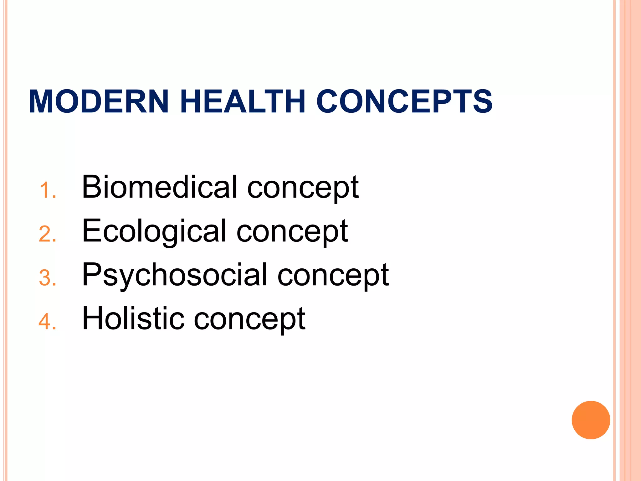 Concept of health | PPTX