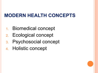 Concept of health | PPTX
