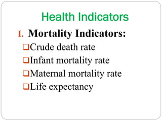 Concept, Dimension, Determinants, and Indicators of health | PDF