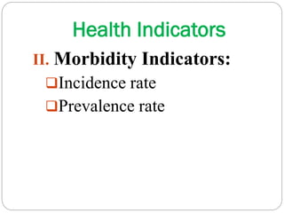 Concept, Dimension, Determinants, and Indicators of health | PDF