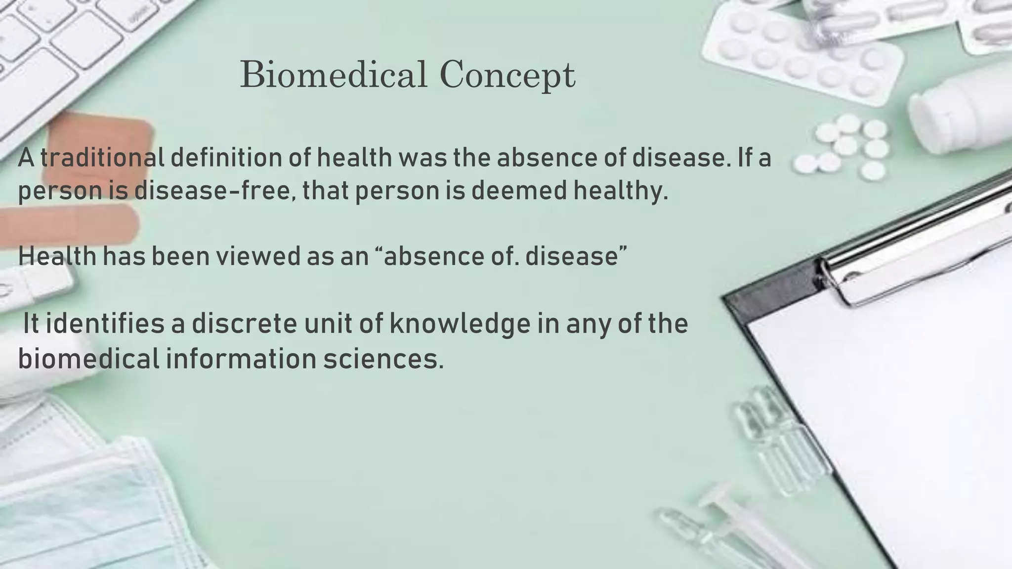 Concept of Health | PPTX