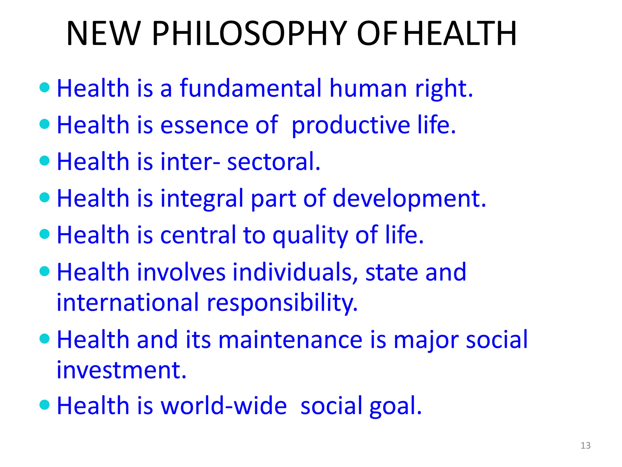 Concept of Health and Diseases- B.Pharm Semester 7 | PPTX