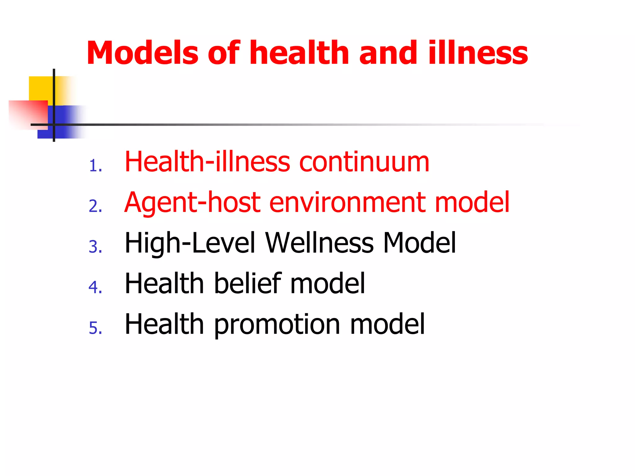 Concept of health and illness | PDF